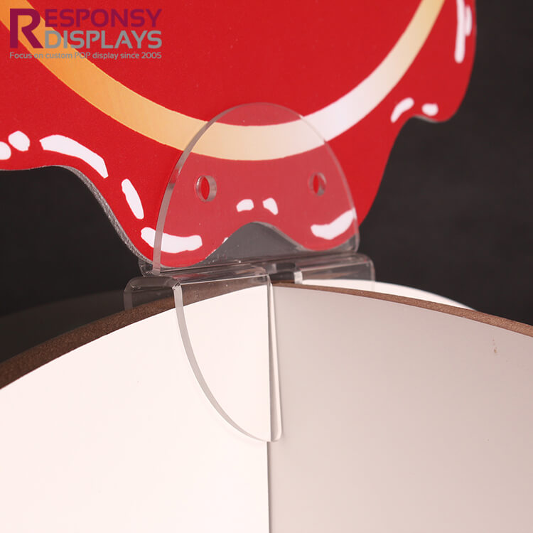 Modern Floor Four Sides Display Multiple Material Toy Display Stand ...